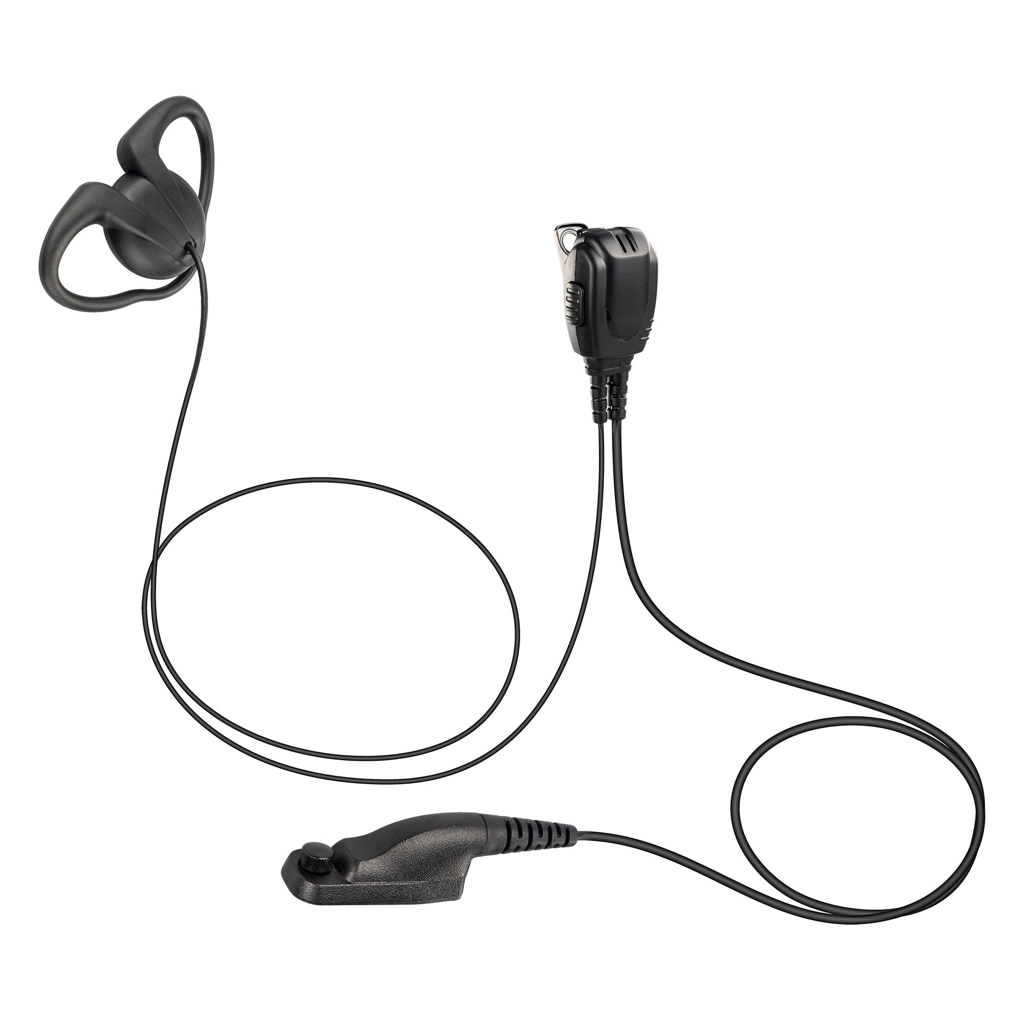 D Style Earpiece Headset for Motorola XPR6000 XPR7000 APX P25